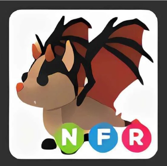 NFR NEON FLY RIDE BAT DRAGON ADOPT ME PET GAME ROBLOX CHEAP FAST DEAL ...