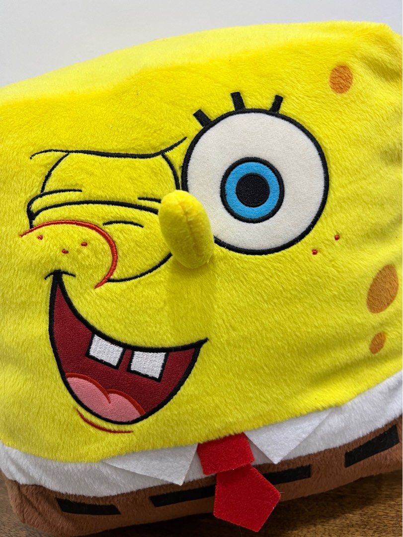Nickelodeon Spongebob Squarepants Cube Plush, Hobbies & Toys, Toys ...