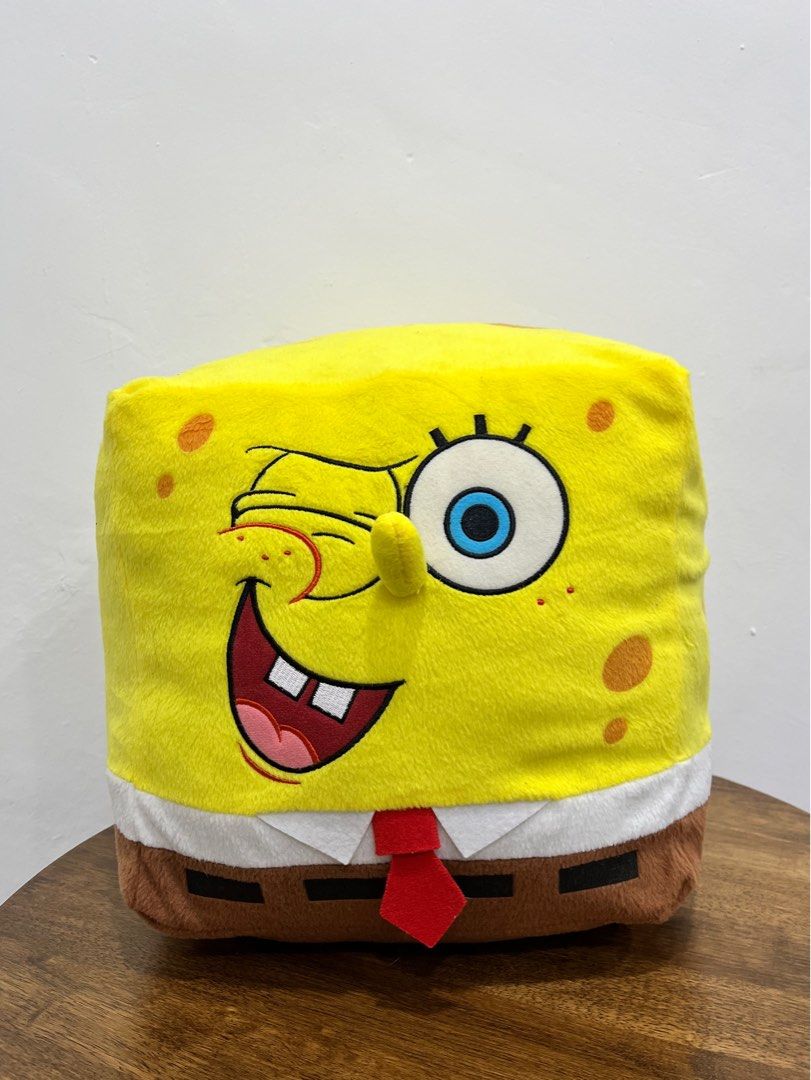 Nickelodeon Spongebob Squarepants Cube Plush, Hobbies & Toys, Toys ...