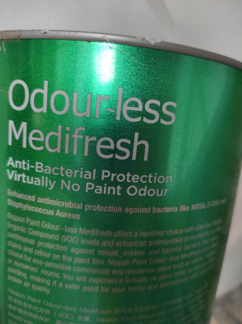 Nippon Paint Odourless 4L balance, Furniture & Home Living, Home Decor ...