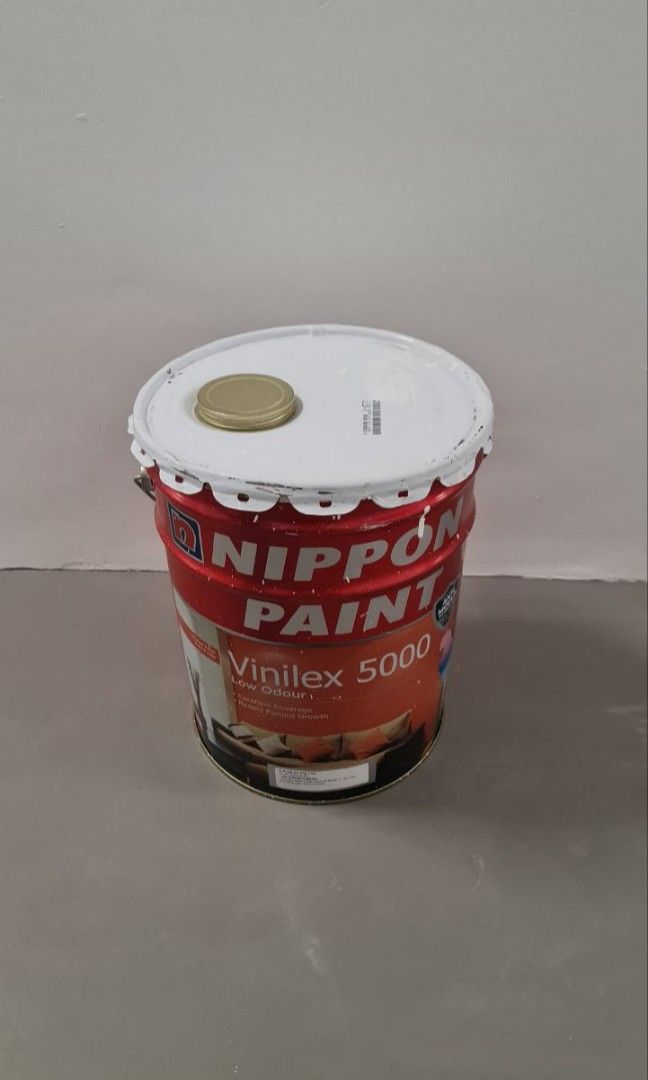 Nippon Paint Vinilex 5000 - Snow Flakes 1164, Furniture & Home Living ...