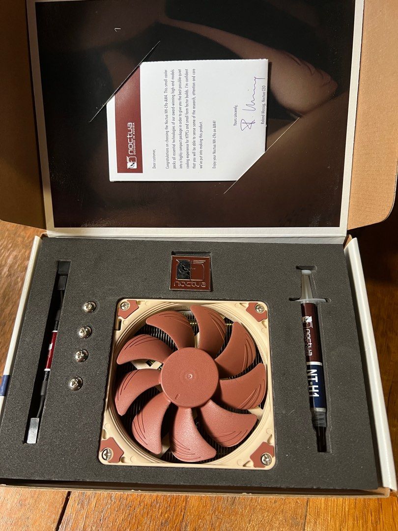 Noctua NH-L9a-AM4 Low Profile CPU Cooler, Computers & Tech, Parts ...