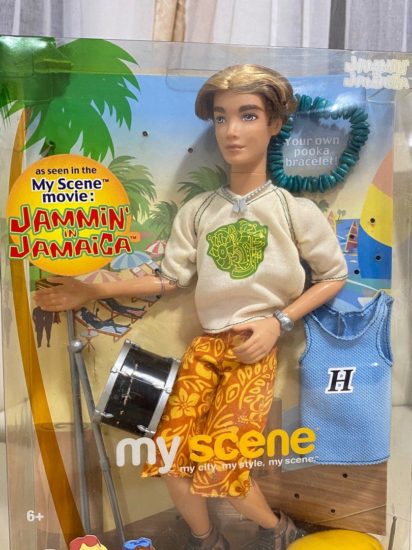 [NRFB] My Scene Boy: Jammin’ in Jamaica Movie Hudson Doll (2003, Made ...