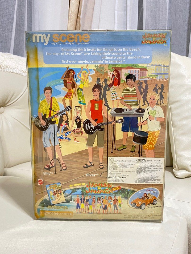 [NRFB] My Scene Boy: Jammin’ in Jamaica Movie Hudson Doll (2003, Made ...