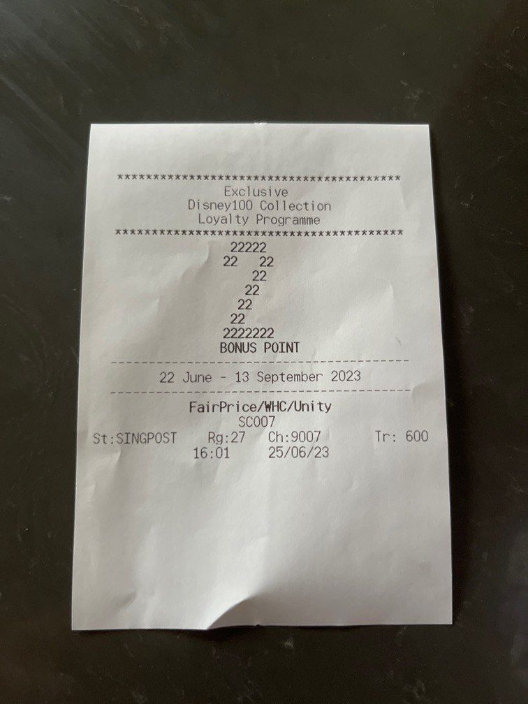 NTUC Bonus Points - Disney100 Collection, Tickets & Vouchers, Store ...