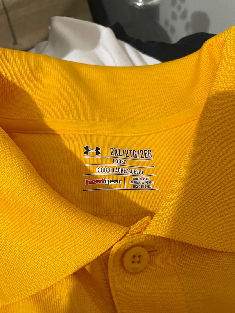 OAKLEY X DHL YELLOW DRI FIT POLO, Men's Fashion, Tops & Sets, Tshirts ...