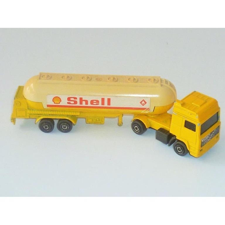 Old 80s' Diecast Shell Oil Tanker Toy Car ( Made in France), Hobbies ...