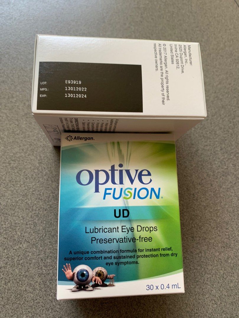 Optics Fusion Lubricant Eye Drops, Beauty & Personal Care, Vision Care ...