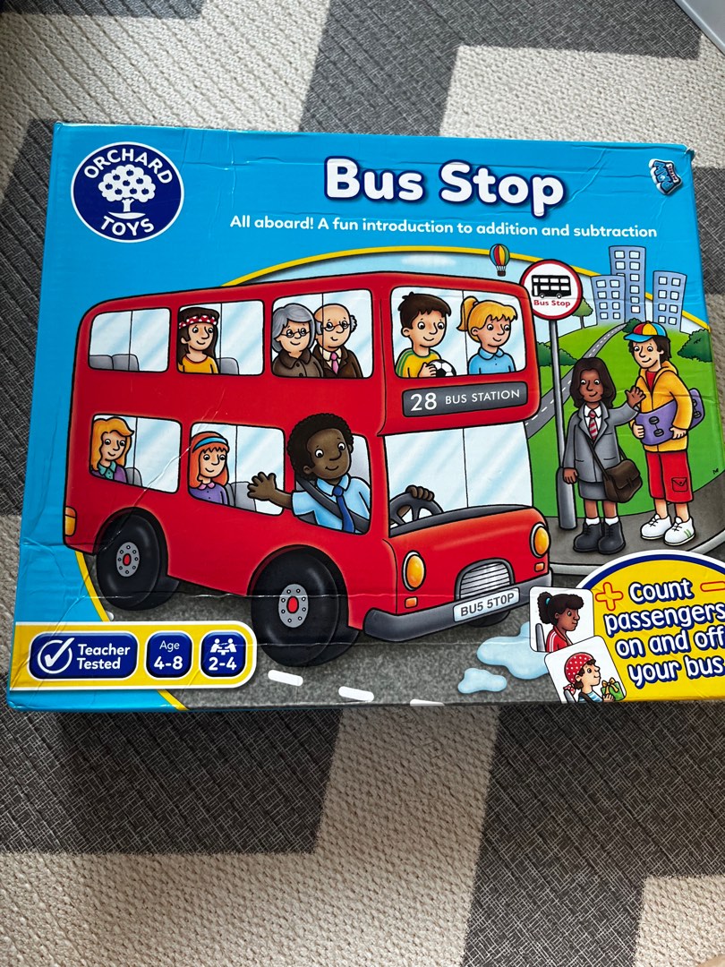 Orchard Toys Bus Stop, Hobbies & Toys, Toys & Games on Carousell