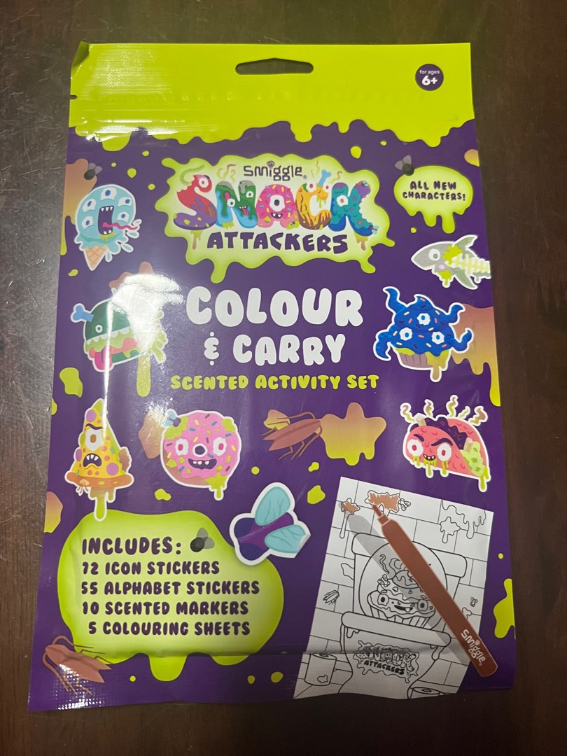 Original Color and Carry Smiggle Set, Hobbies & Toys, Stationary ...