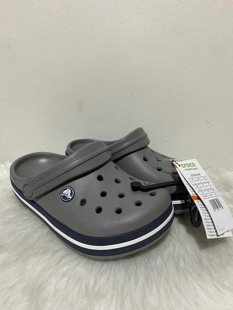 Original CROCS Kids Crocband Clog size J2, Babies & Kids, Babies & Kids ...