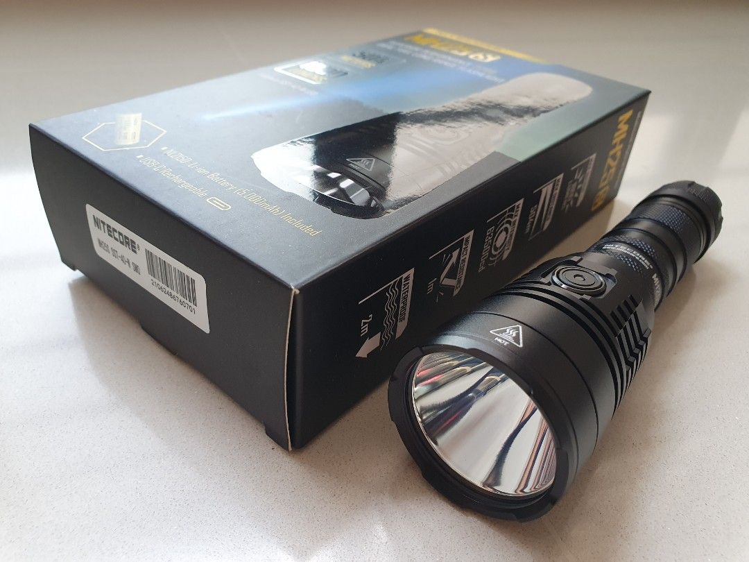 Original Nitecore MH25S Tactical Torchlight, Sports Equipment, Hiking ...