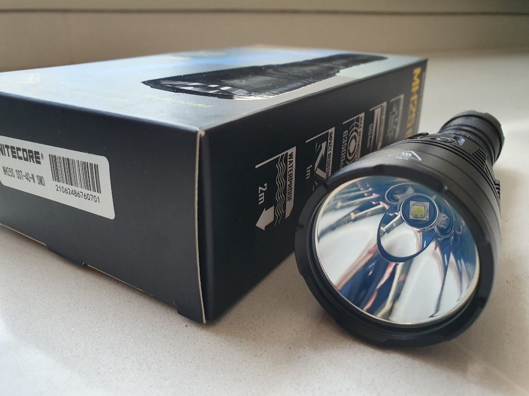 Original Nitecore MH25S Tactical Torchlight, Sports Equipment, Hiking ...