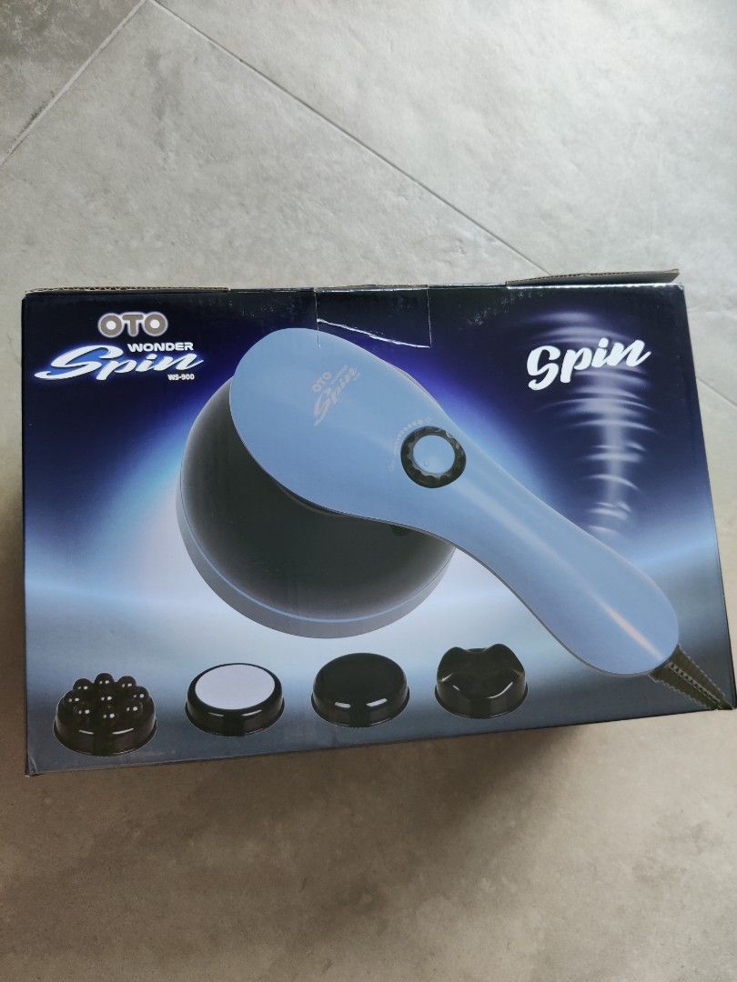 Oto wonder spin Handheld massage, Health & Nutrition, Massage Devices ...