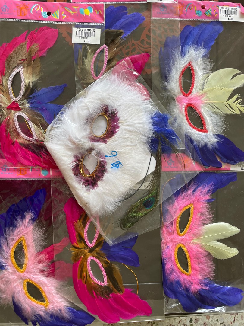 Party masks, Hobbies & Toys, Stationery & Craft, Occasions & Party ...