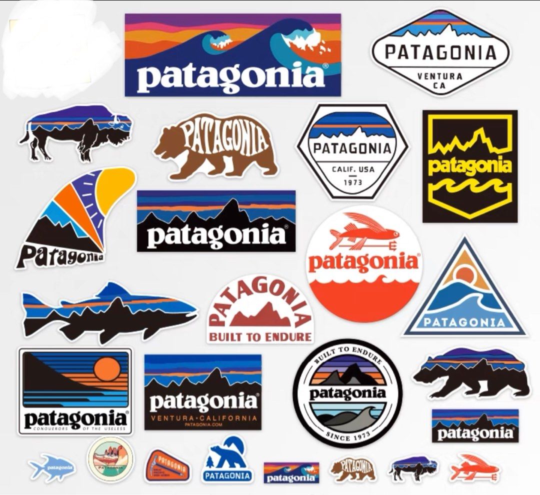 Patagonia sticker pack, Hobbies & Toys, Memorabilia & Collectibles, Fan ...