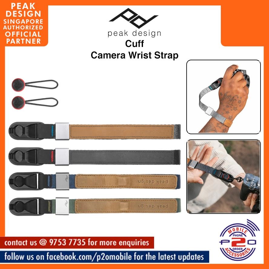 Peak Design Cuff Camera Wrist Strap, Photography, Photography ...