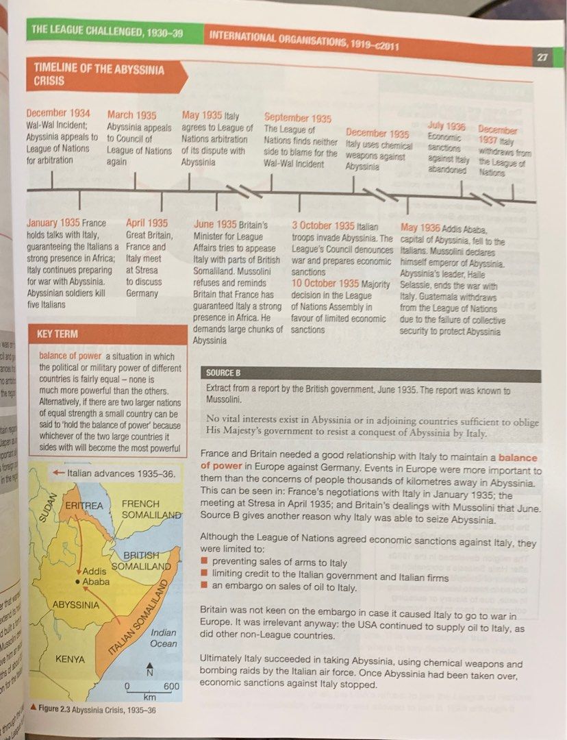 Pearson Edexcel IGCSE (9-1) History The Changing Role of International ...