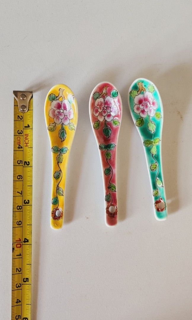 Peranakan spoons, Furniture & Home Living, Kitchenware & Tableware ...