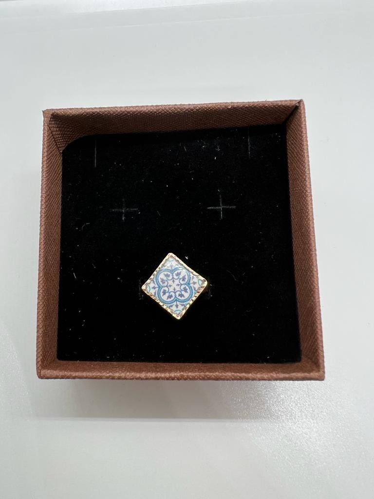 Peranakan style tile ring, Women's Fashion, Jewelry & Organisers, Rings ...