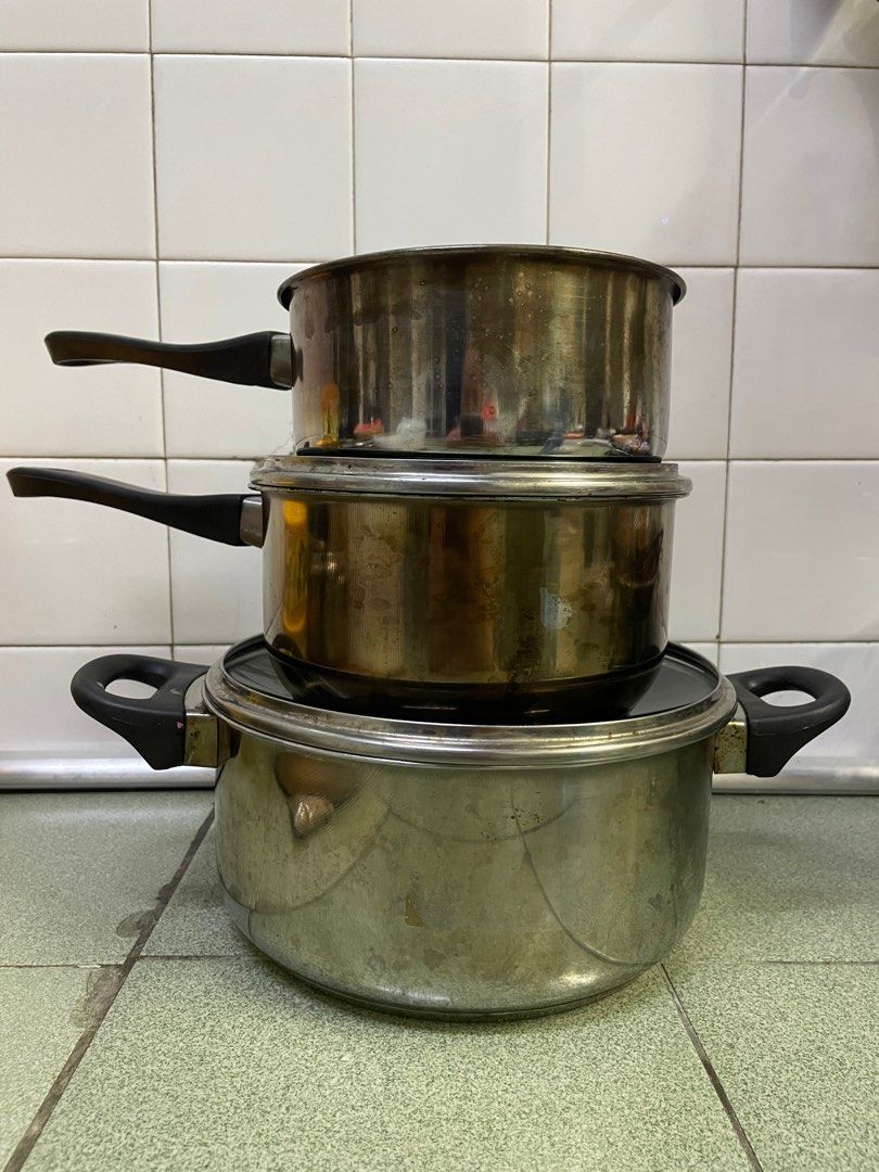 Periuk 3 size, TV & Home Appliances, Kitchen Appliances, Cookers on ...