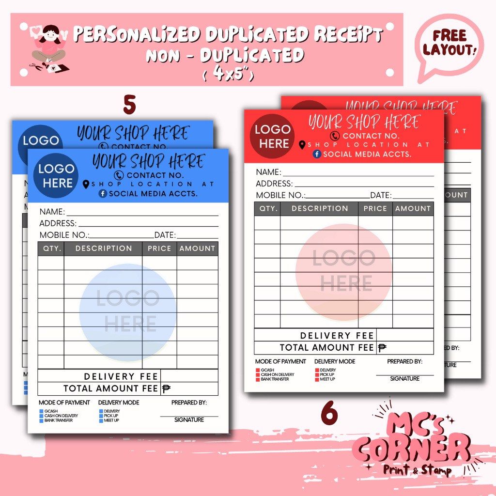 Personalized Receipt, Hobbies & Toys, Stationary & Craft, Other ...