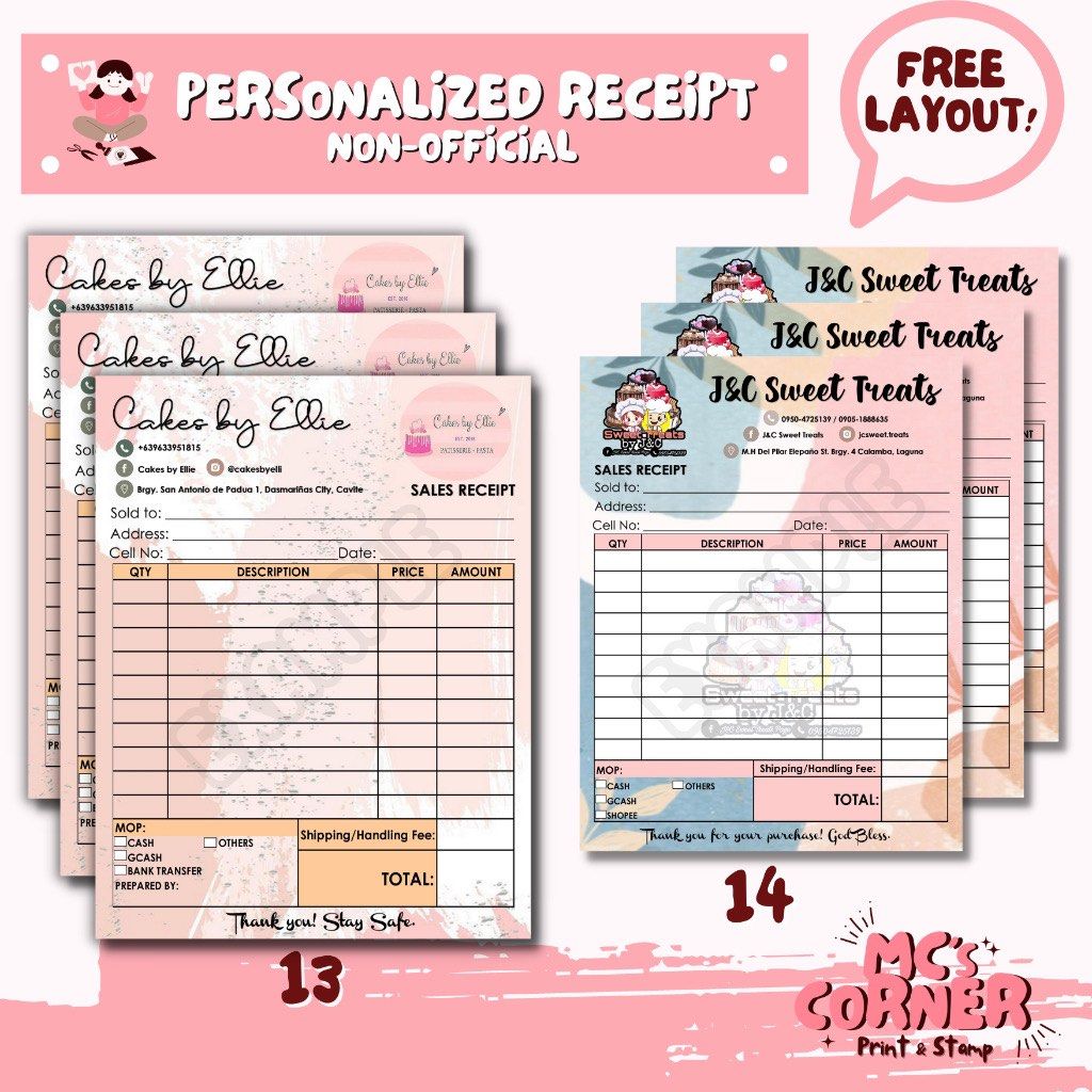 Personalized Receipt, Hobbies & Toys, Stationary & Craft, Art & Prints ...