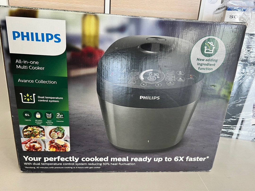 Philip HD2145/62 Multi Cooker, TV & Home Appliances, Kitchen Appliances ...