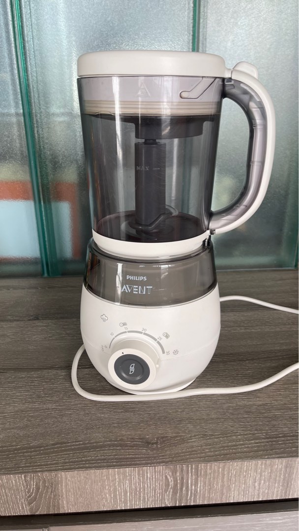 Philips Avent 4-in-1 Healthy Baby Food Processor Steamer Blender ...