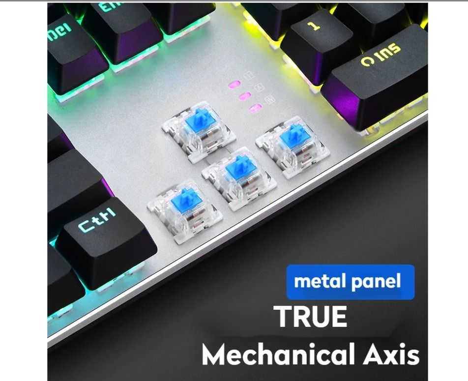 Philips SPK8401 SPT6324 Mechanical Gaming Keyboard Mouse Bundle ...