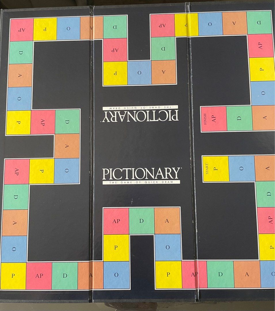 Pictionary Board Game Complete Set. Brand New on Carousell