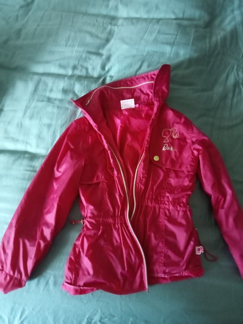 Pink Barbie Jacket, Women's Fashion, Coats, Jackets and Outerwear on ...