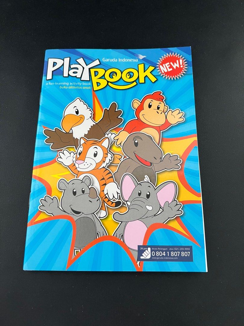 playbook children puzzle math numbers garuda indonesia, Buku & Alat ...