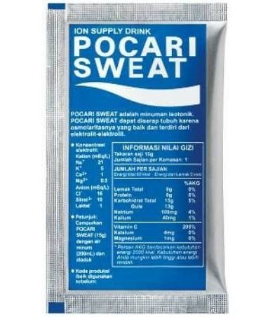 Pocari Sweat Powder, Pocari ion Supplement, Health & Nutrition, Health ...