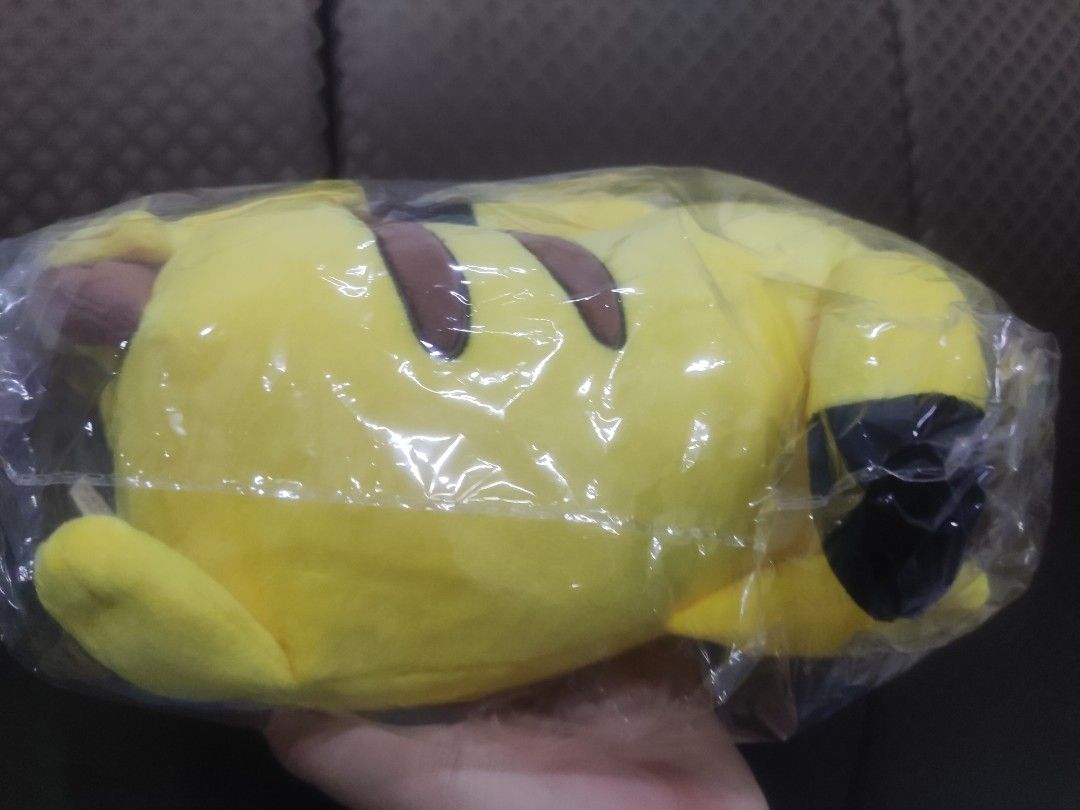 Pokemon Pikachu Lay Down Sleeping Plushie, Hobbies & Toys, Toys & Games ...