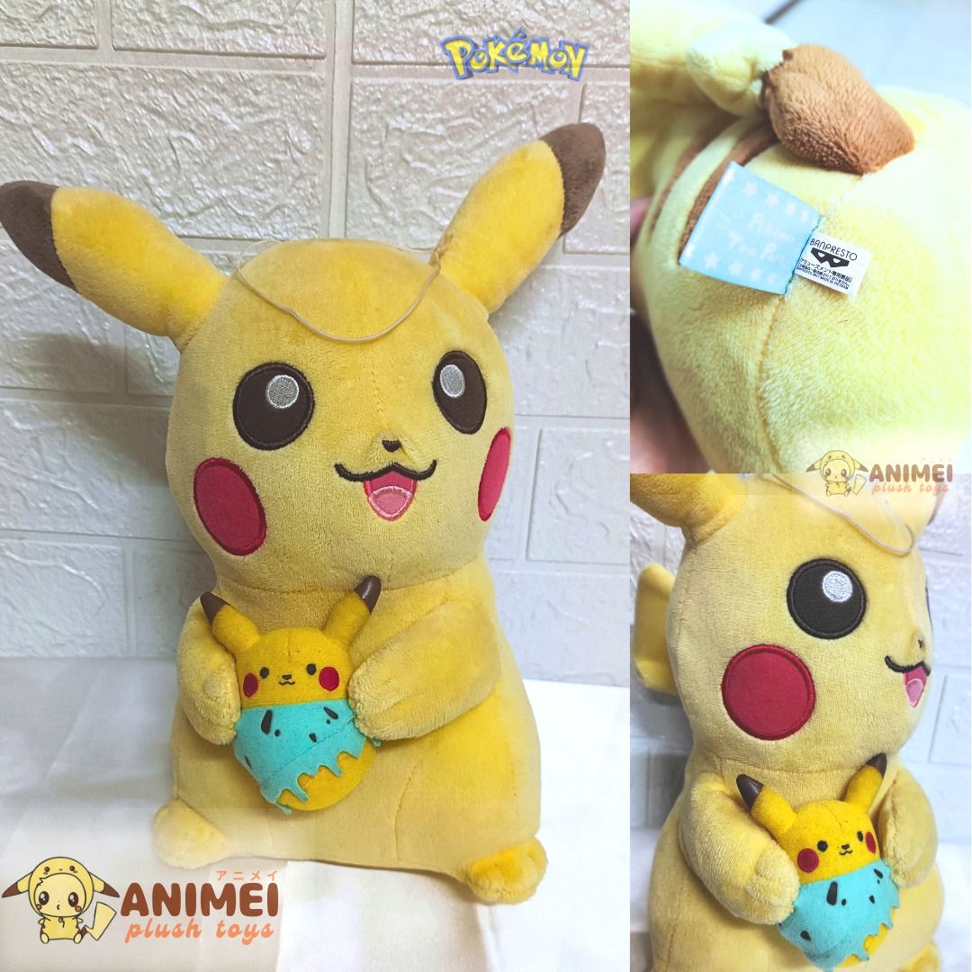 Pokemon Pikachu Plush Dolls and Tea Party Collection on Carousell