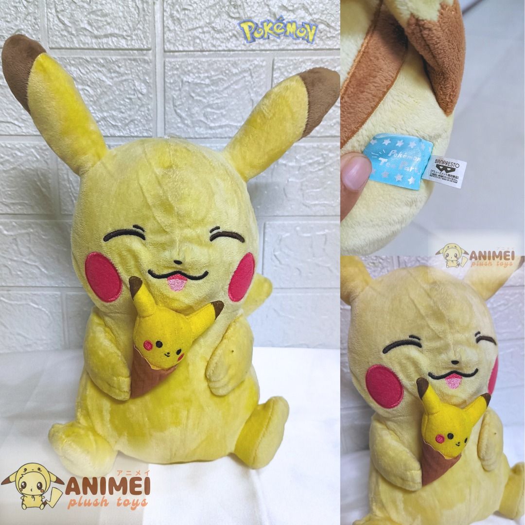 Pokemon Pikachu Plush Dolls and Tea Party Collection on Carousell
