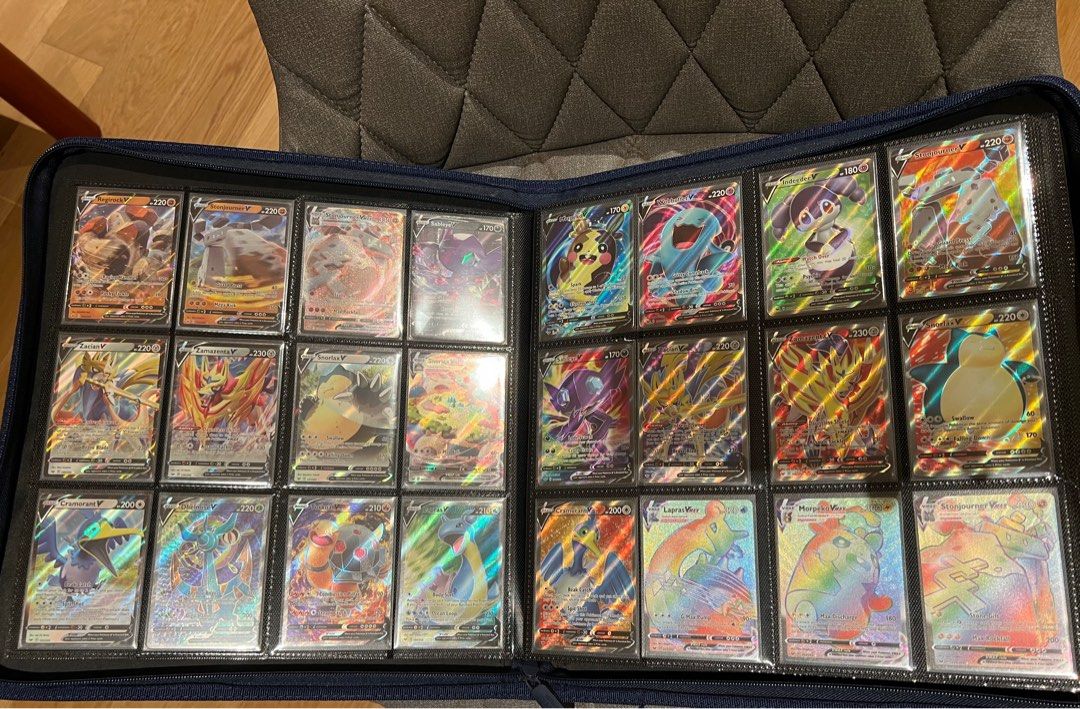 Pokemon Sword and Shield Base Set Complete Vs and Vmax, Hobbies & Toys ...