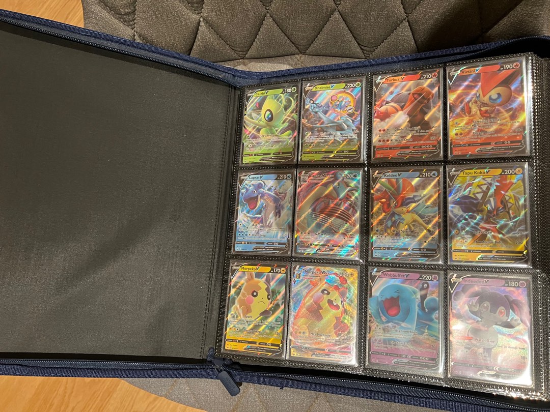 Pokemon Sword and Shield Base Set Complete Vs and Vmax, Hobbies & Toys ...