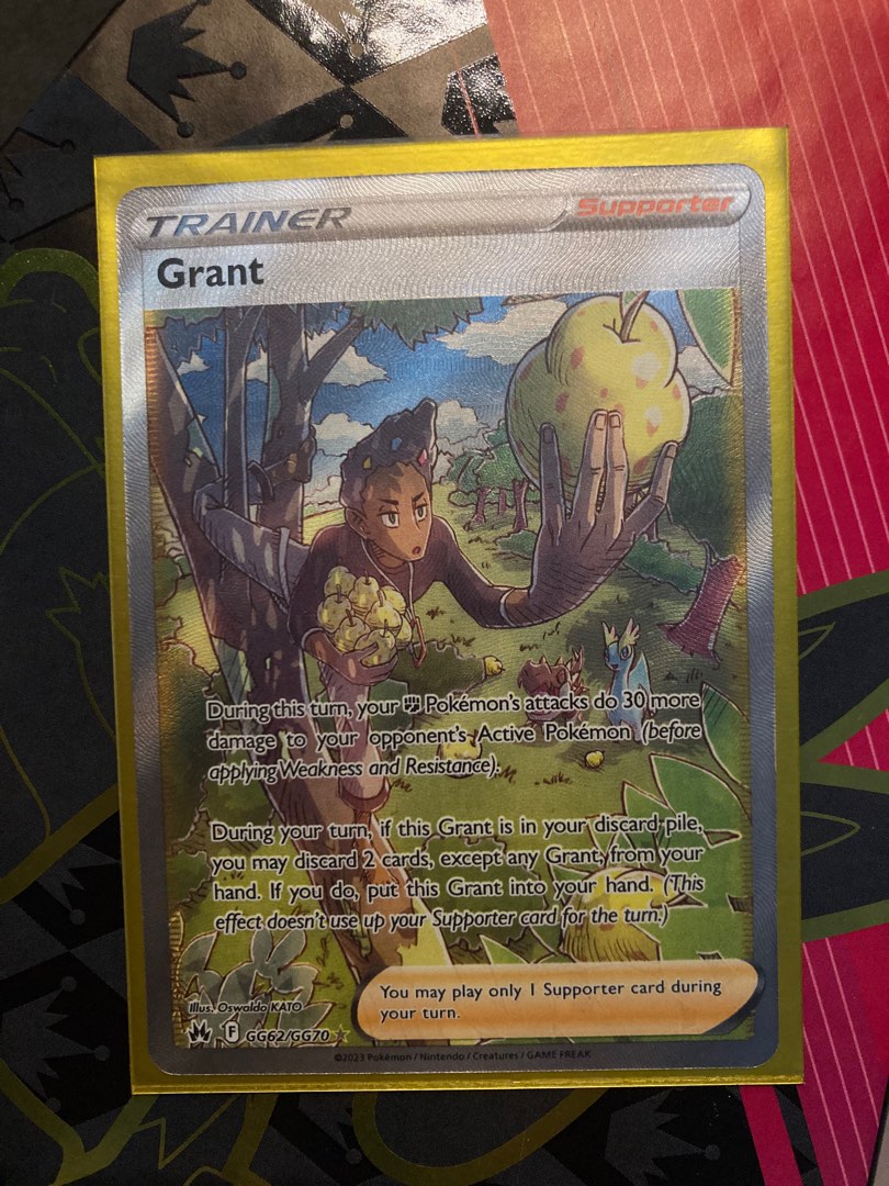 Pokemon TCG - Grant, Hobbies & Toys, Toys & Games on Carousell