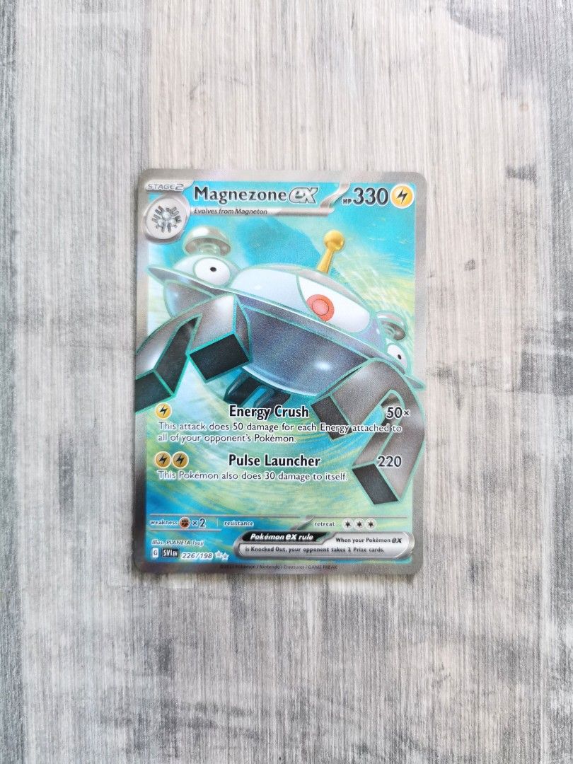 Pokemon TCG Magnezone ex FA SR Scarlet & Violet (Base Set), Hobbies ...