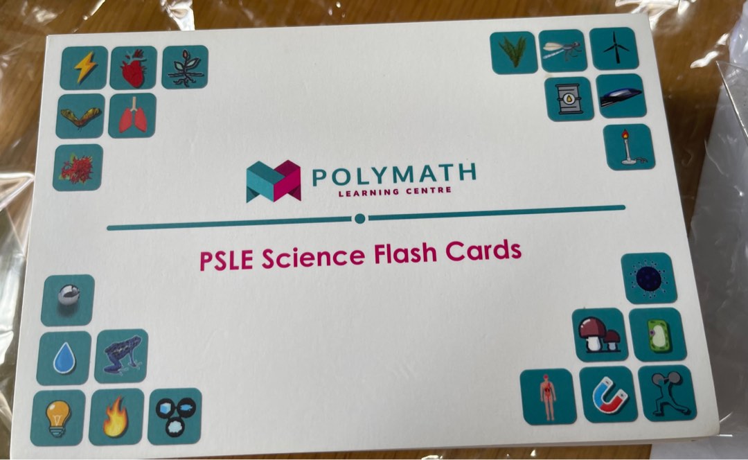 Polymaths PSLE science cards, Hobbies & Toys, Stationery & Craft, Stationery & School Supplies ...
