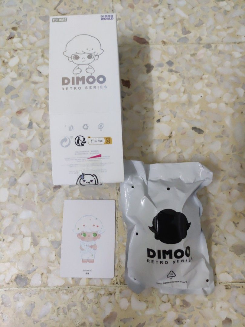 Pop Mart Dimo World Snowball, Hobbies & Toys, Toys & Games on Carousell