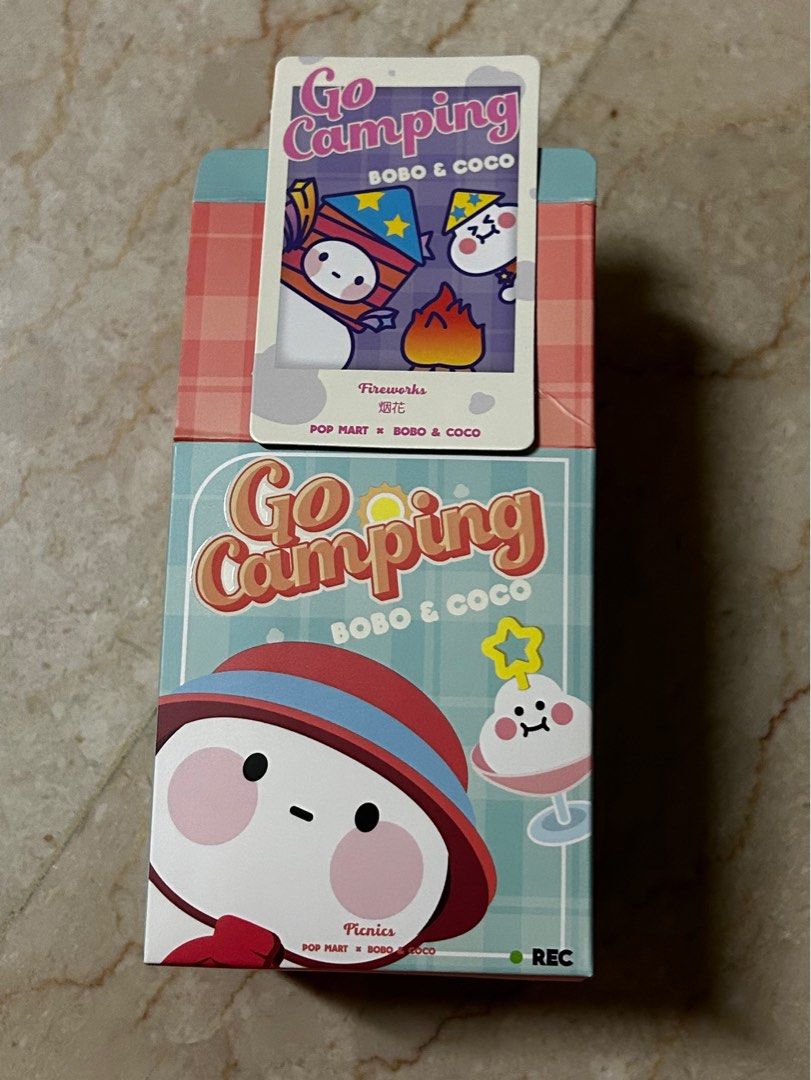 [Popmart] Bobo & Coco Go Camping - Fireworks, Hobbies & Toys, Toys ...