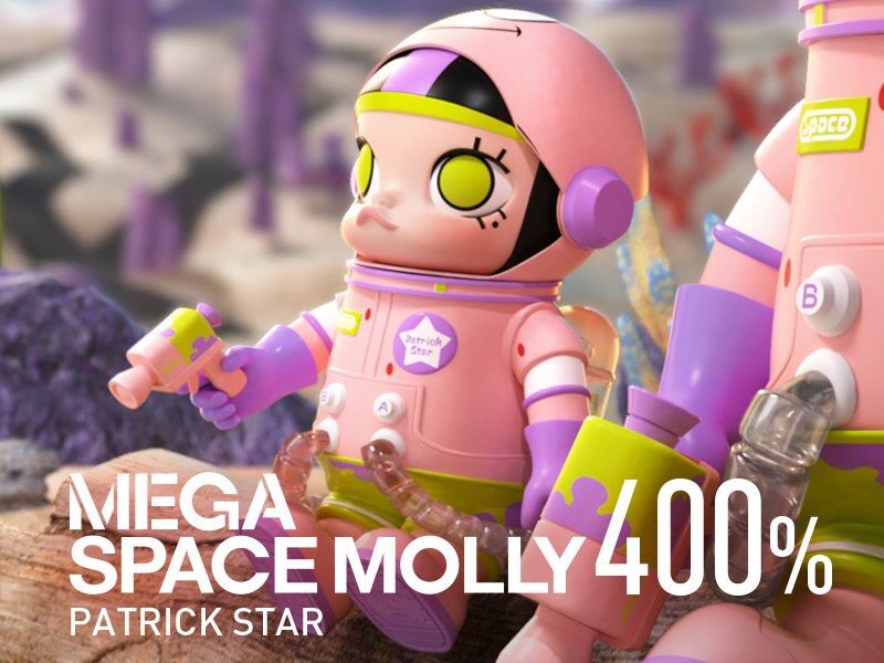 PopMart Mega Space molly 400% Patrick Star, Hobbies & Toys, Toys ...