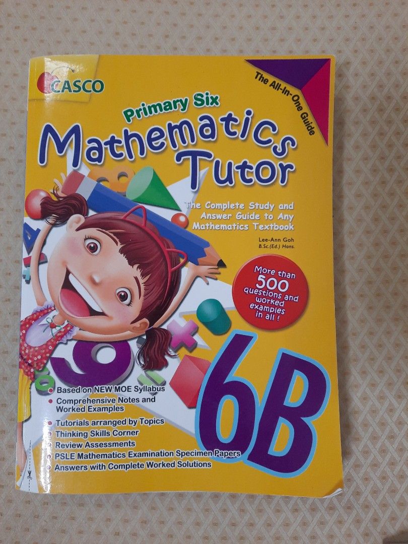 Primary 6A and 6B mathematics, Hobbies & Toys, Books & Magazines ...