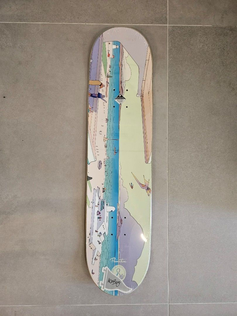 Primitive X Moebius Carlos Ribeiro Skateboard Deck, Sports Equipment ...