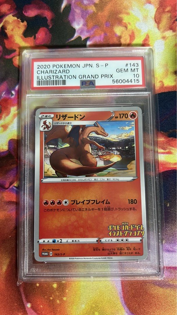 PSA 10 & BGS 9.5 Charizard Slabs, Hobbies & Toys, Toys & Games on Carousell