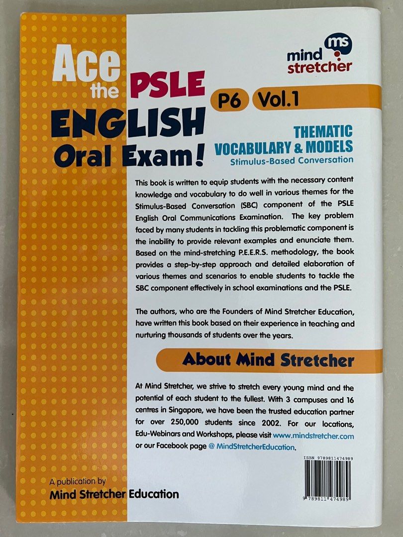 PSLE English Oral books, Hobbies & Toys, Books & Magazines, Assessment ...