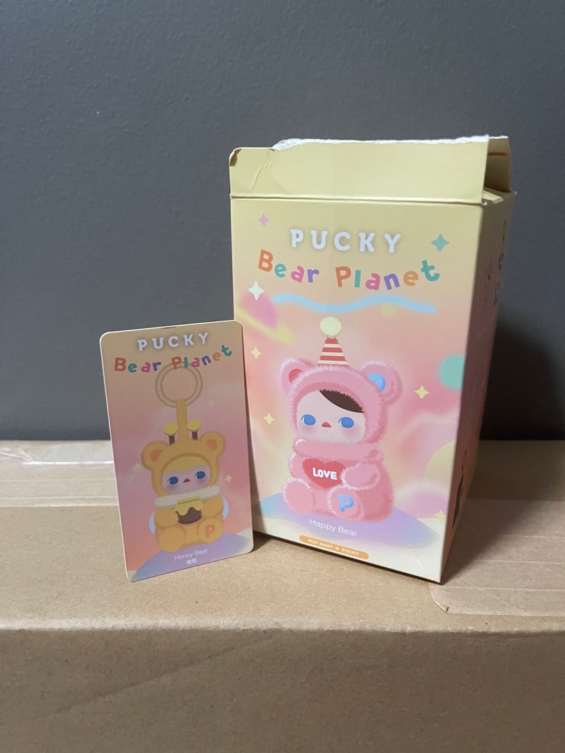Pucky Bear Planet Honey Bee Popmart, Hobbies & Toys, Toys & Games on ...